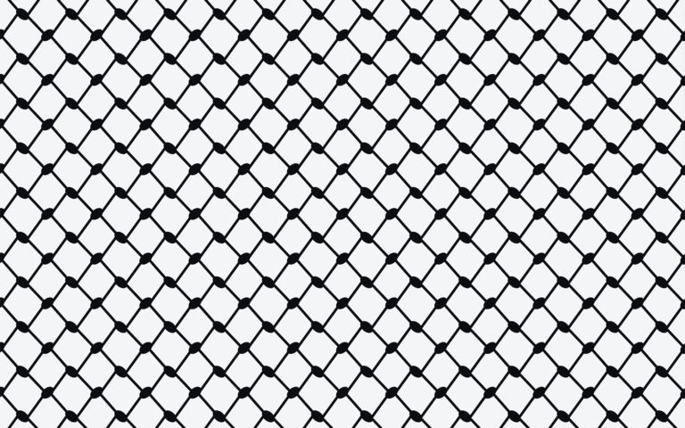 Free Palestine: Keffiyeh Pattern | David Bernie