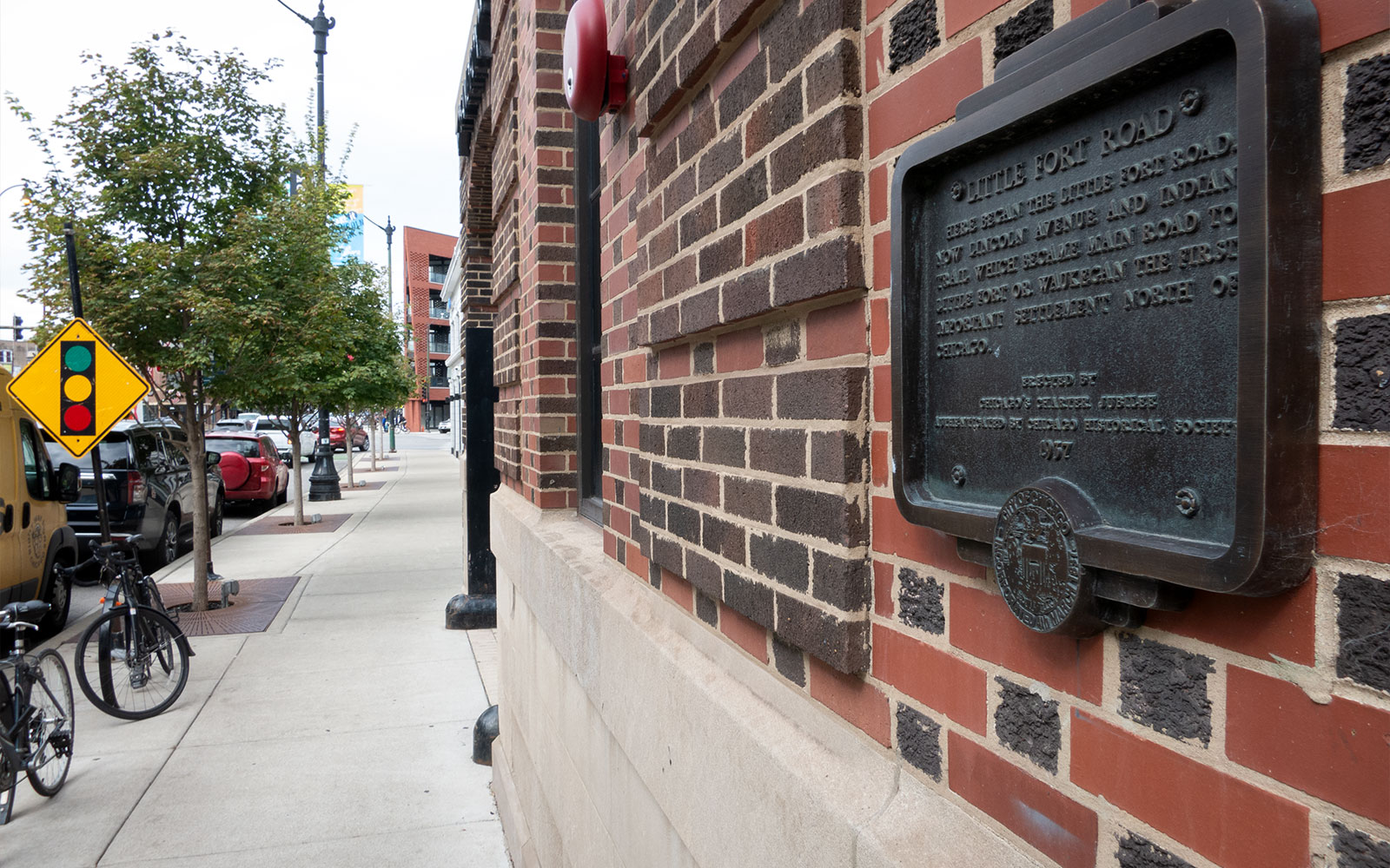 Photos: Little Fort Road (Lincoln Ave) Plaque | David Bernie